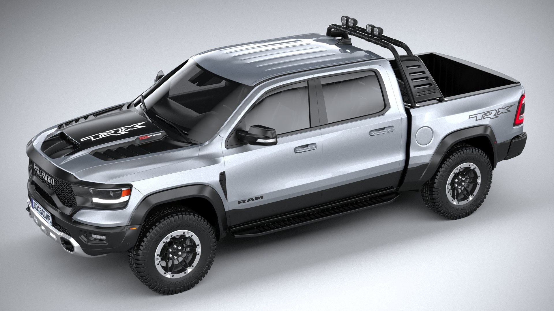 3D ram 1500 trx model - TurboSquid 1648794