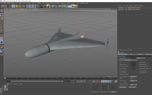 Shahed-136 Kamikaze Drone Geranium-23D模型 - TurboSquid 1975847