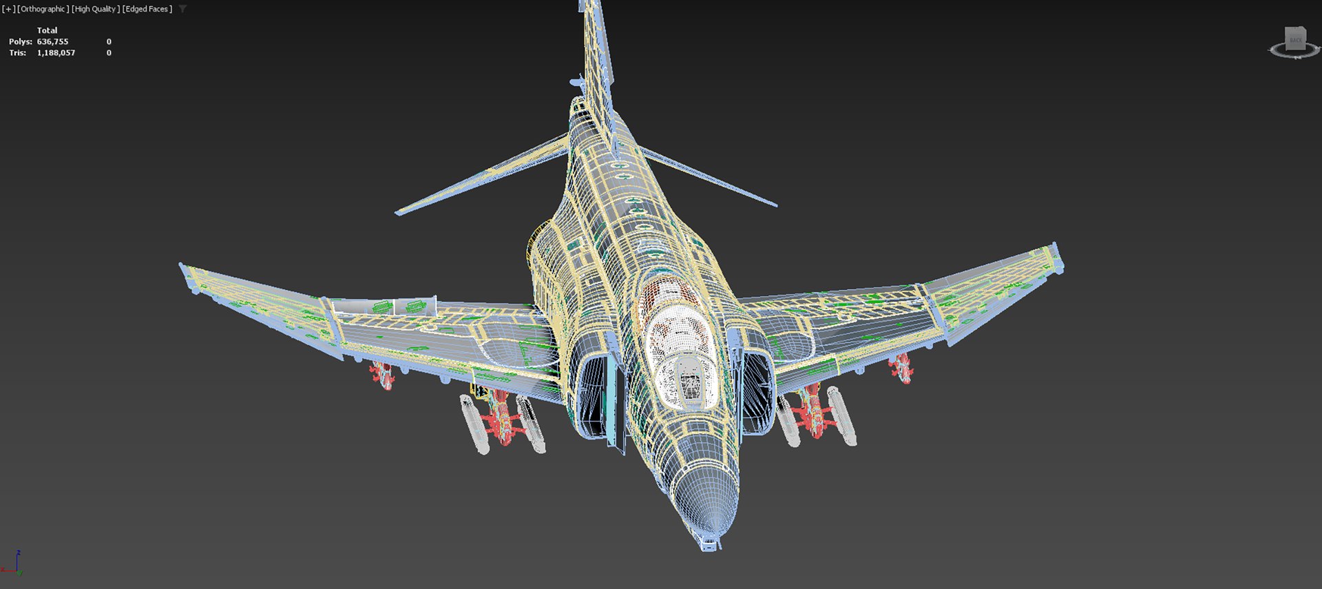 3D F-4E Phantom II - TurboSquid 2289195
