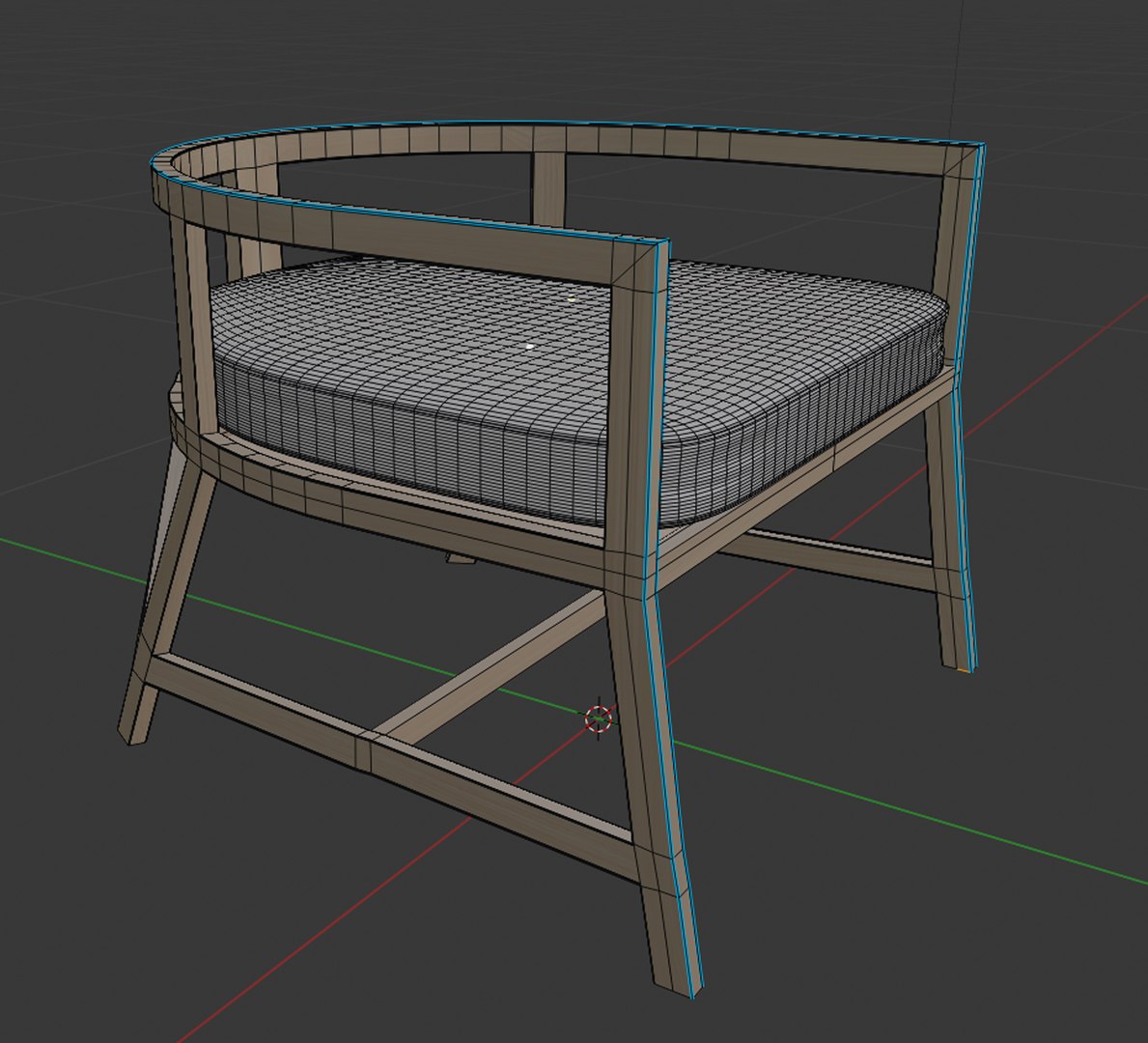 3D Comfortable Chair Model - TurboSquid 1560679