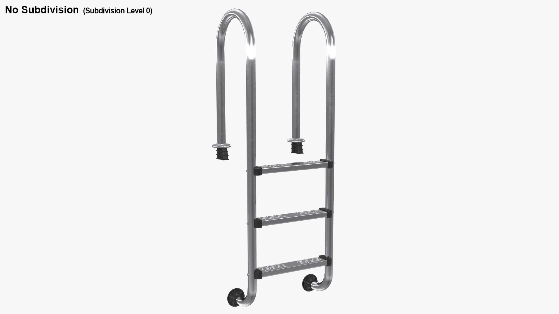 Pool Ladder 03 3D model - TurboSquid 2105399