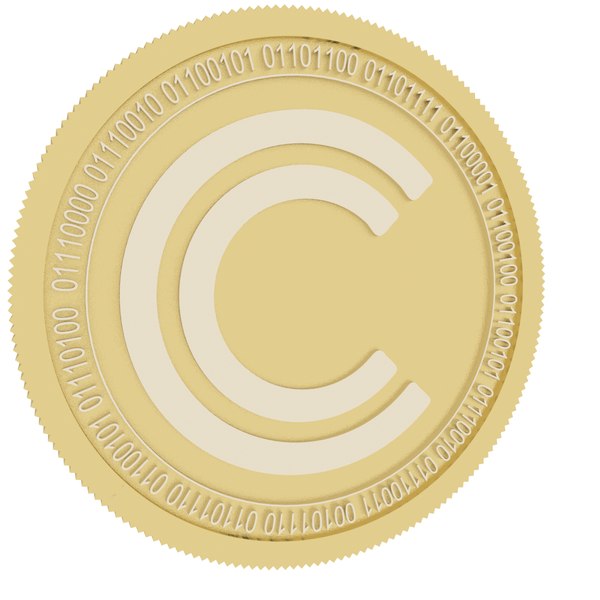 3D model clipper coin gold - TurboSquid 1457694