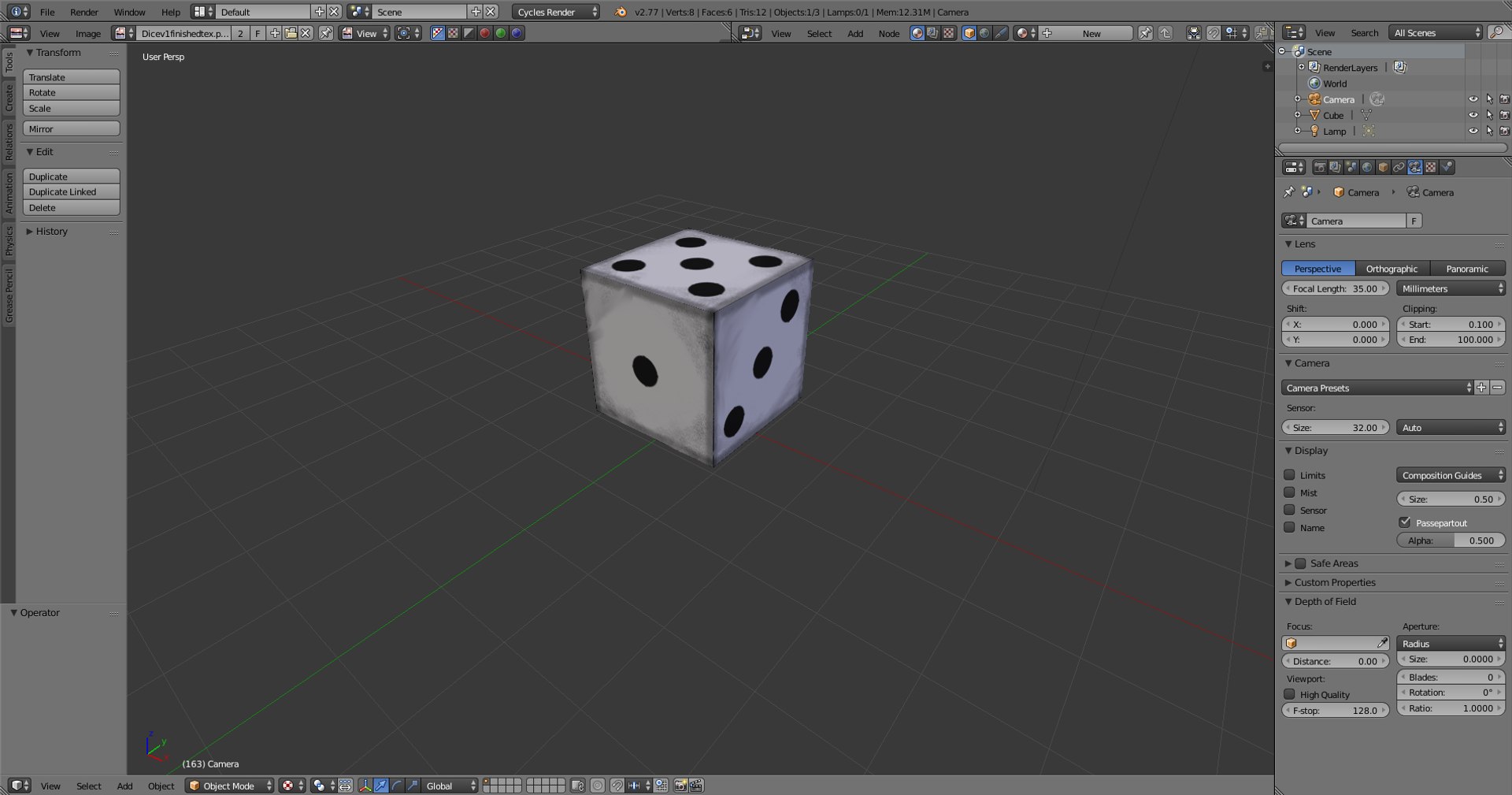 3d Dice