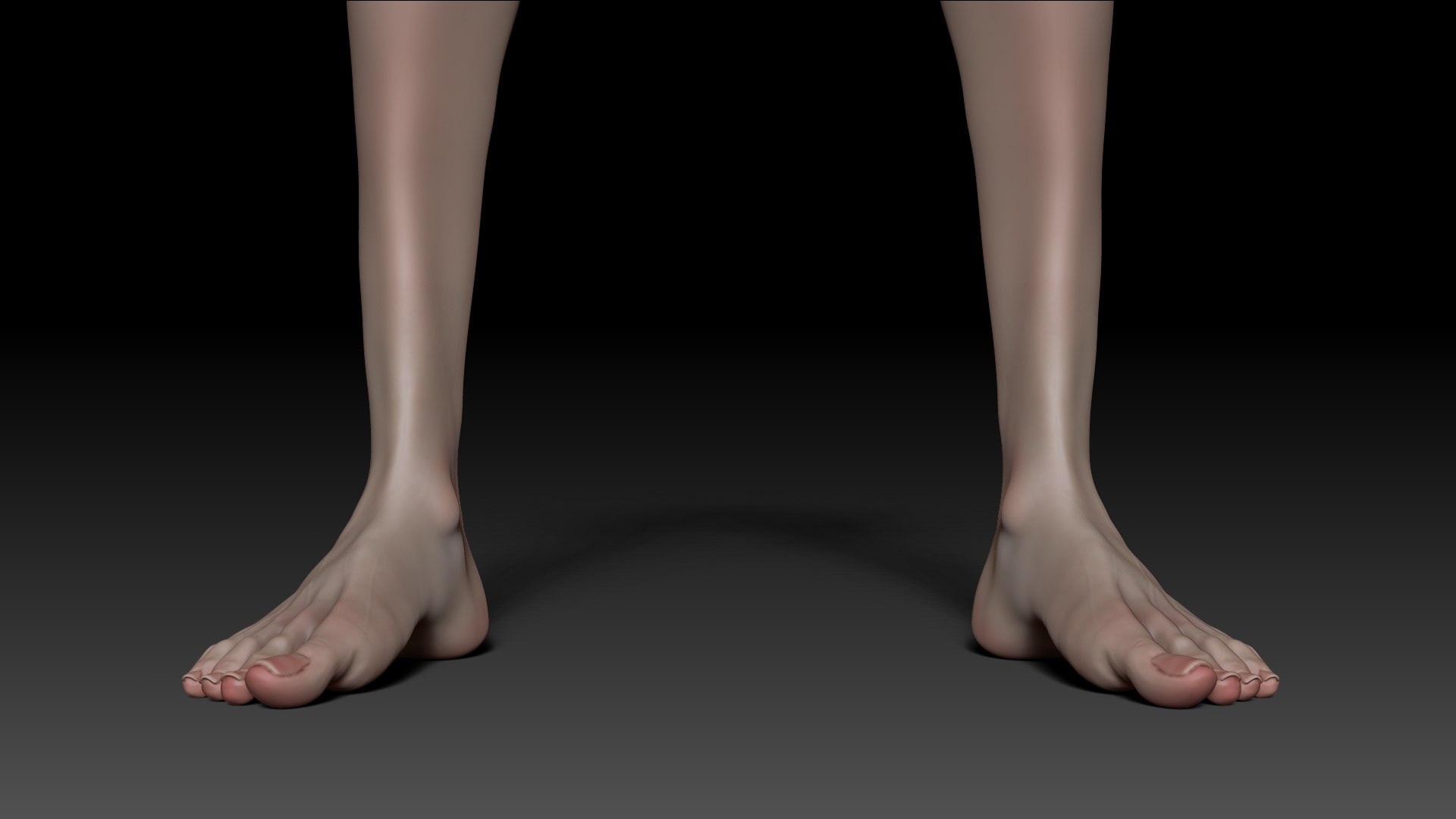 3D Female Leg Sulpt Project - TurboSquid 2052480