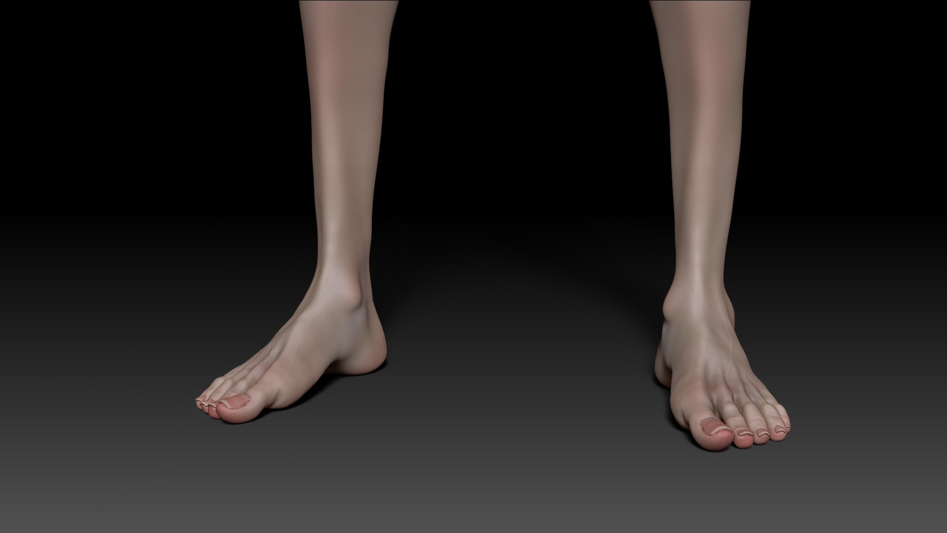 3D Female Leg Sulpt Project - TurboSquid 2052480