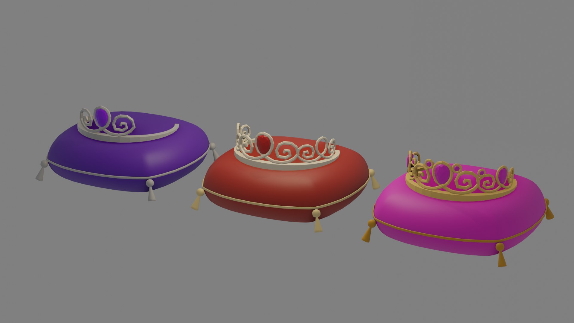 3D princess crown model - TurboSquid 1449256
