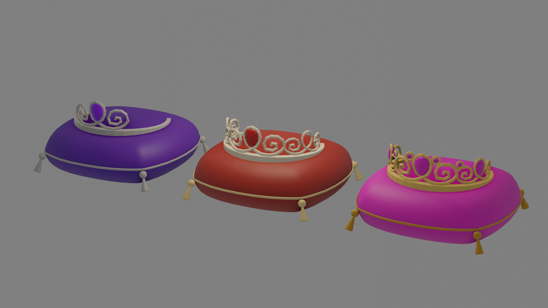 3D Princess Crown Model - TurboSquid 1449256
