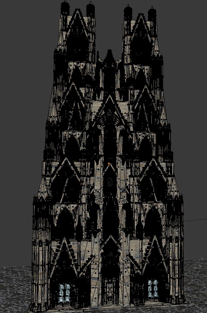 3D Victorian Neo-gothic Facade Gothic - TurboSquid 1154351
