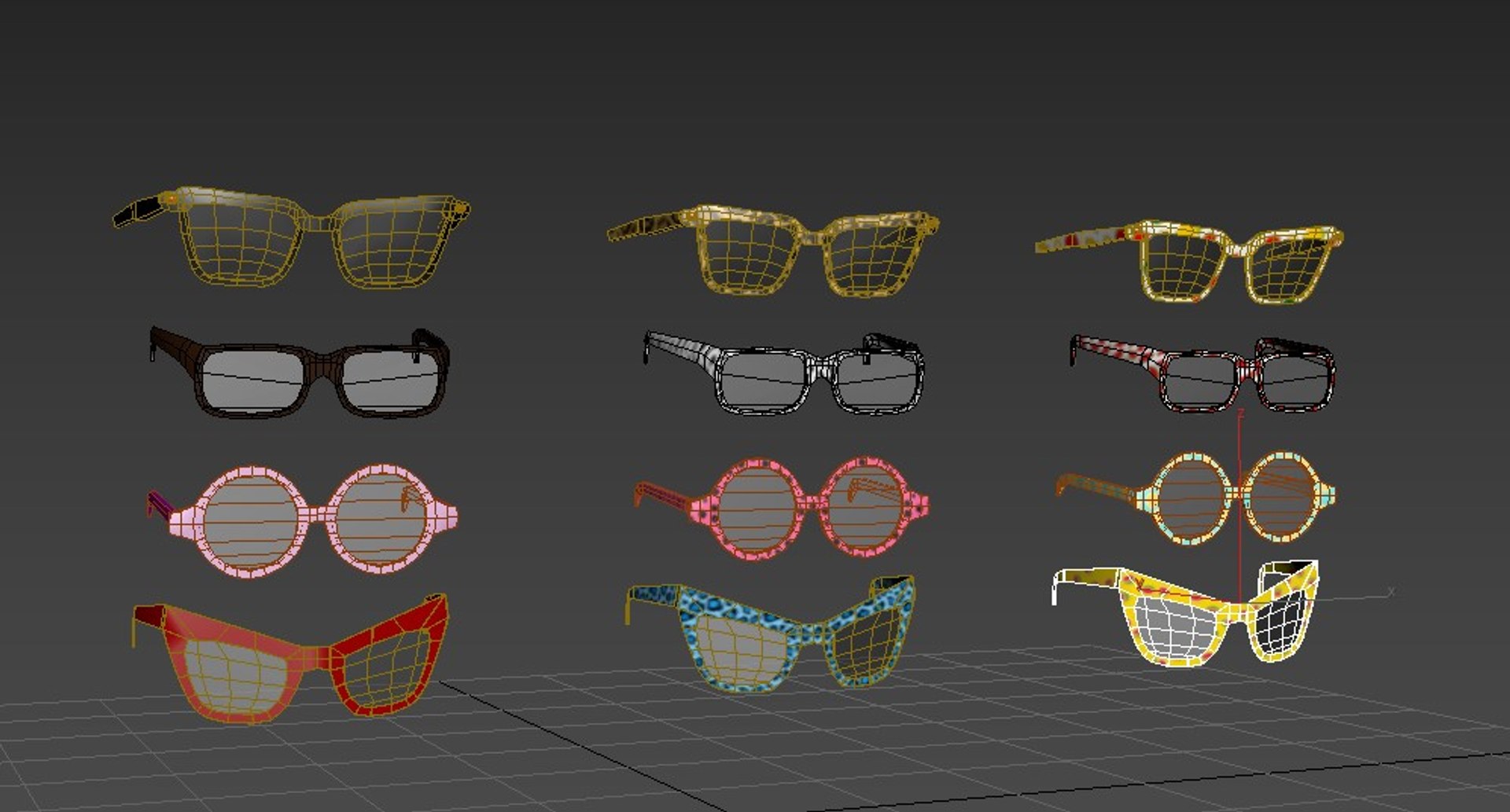 Eyeglasses glasses optic 3D model - TurboSquid 1548624