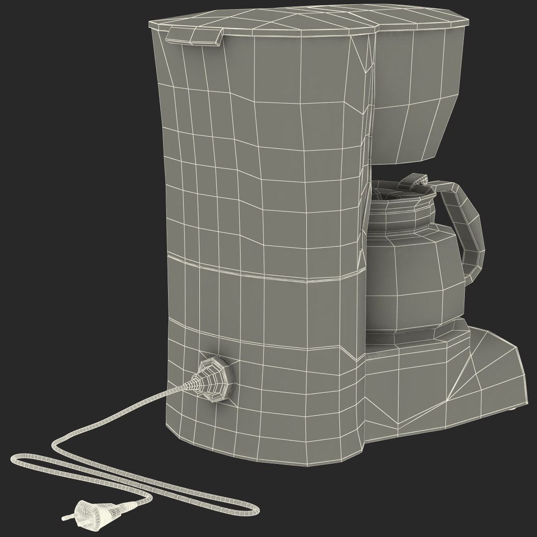 coffee maker mr 3d model