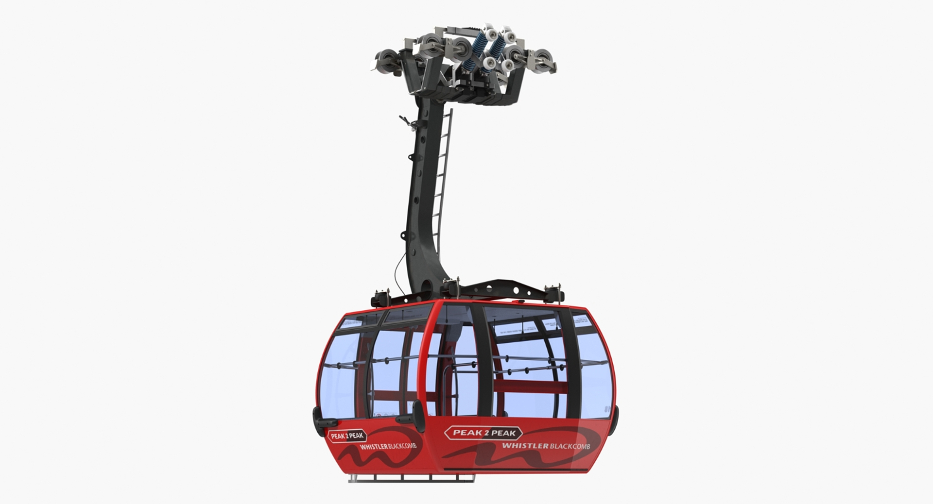 Ski Gondola Lift Towers 3D Model - TurboSquid 1373422
