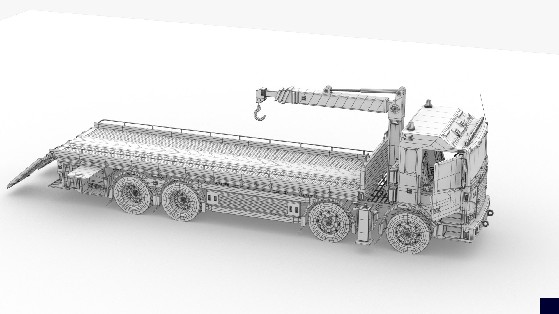 3D Emergency Unit Loader Truck - TurboSquid 1832116