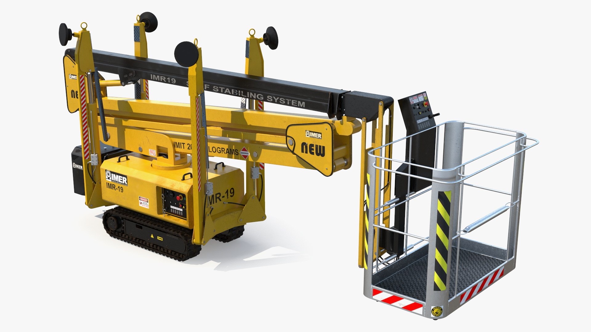 3D Industrial Articulated Boom Lift Rigged - TurboSquid 2292895