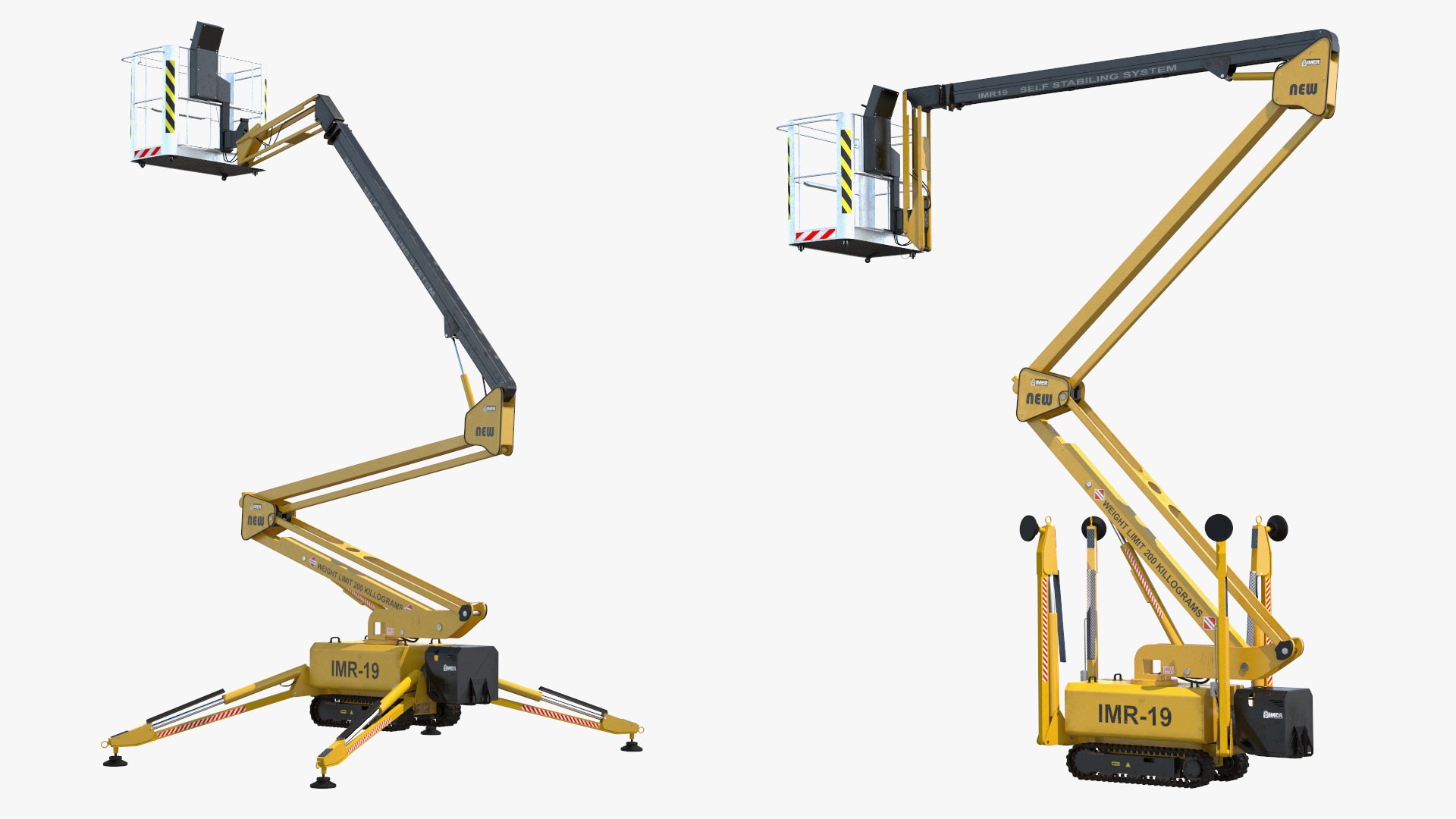 3D Industrial Articulated Boom Lift Rigged - TurboSquid 2292895