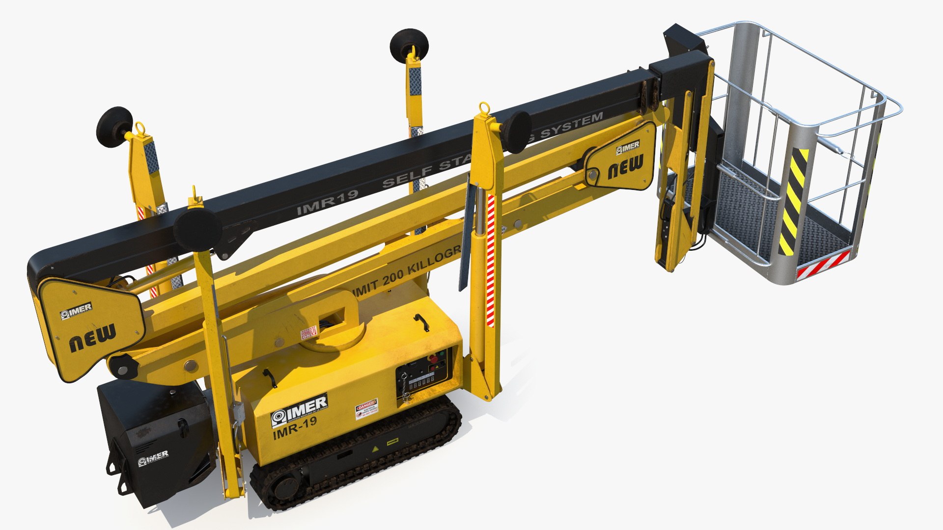 3D Industrial Articulated Boom Lift Rigged - TurboSquid 2292895