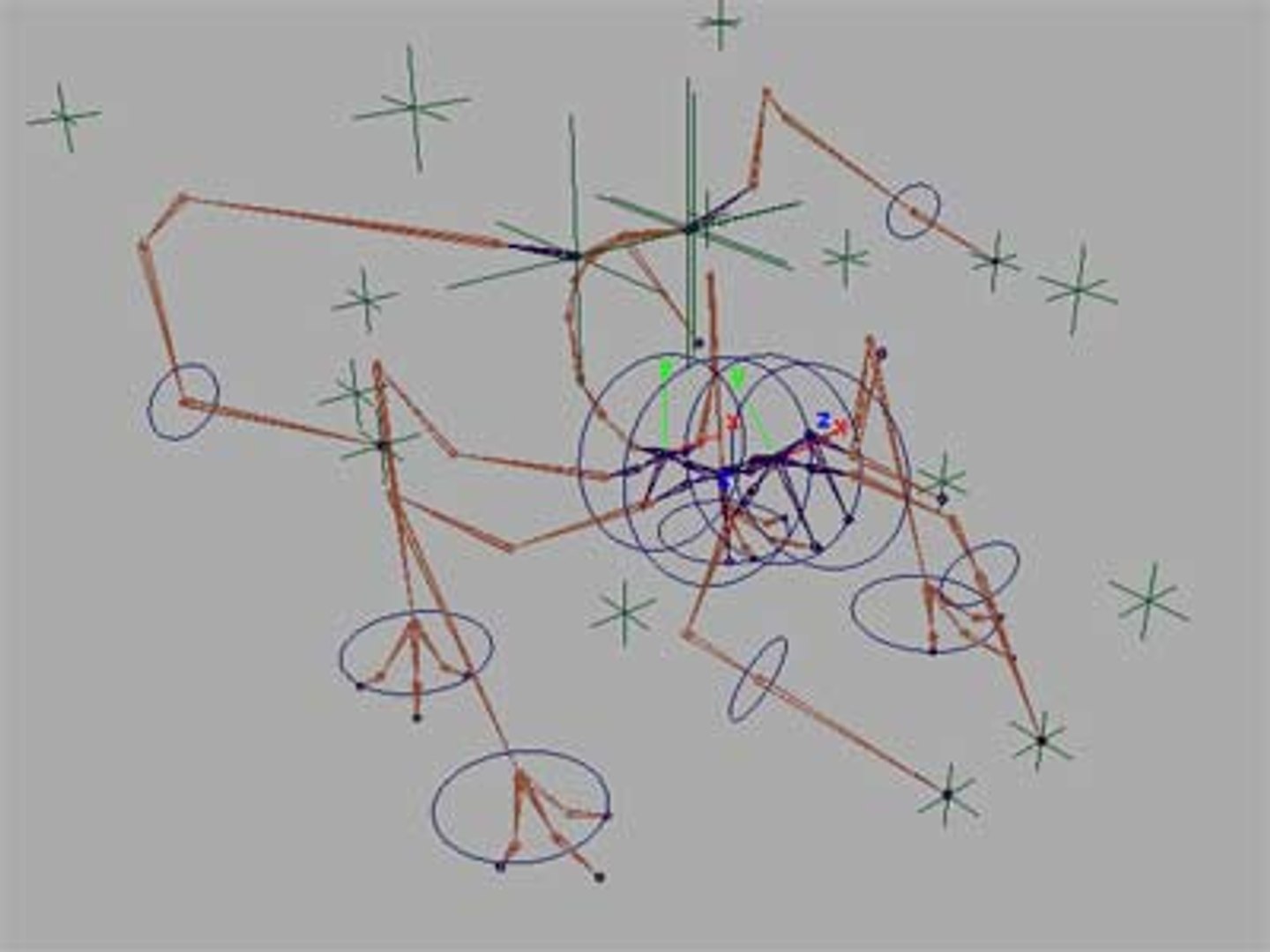 Maya Ready Rigged Horror