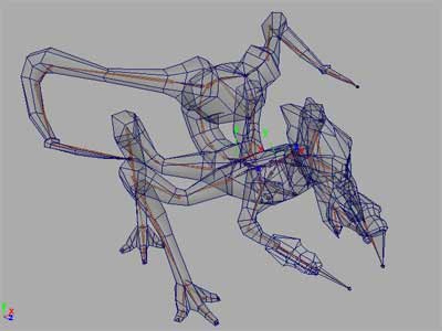 maya ready rigged horror