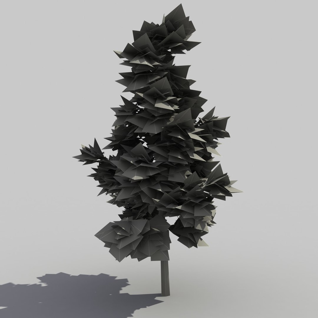 Modelled Trees 3d Max