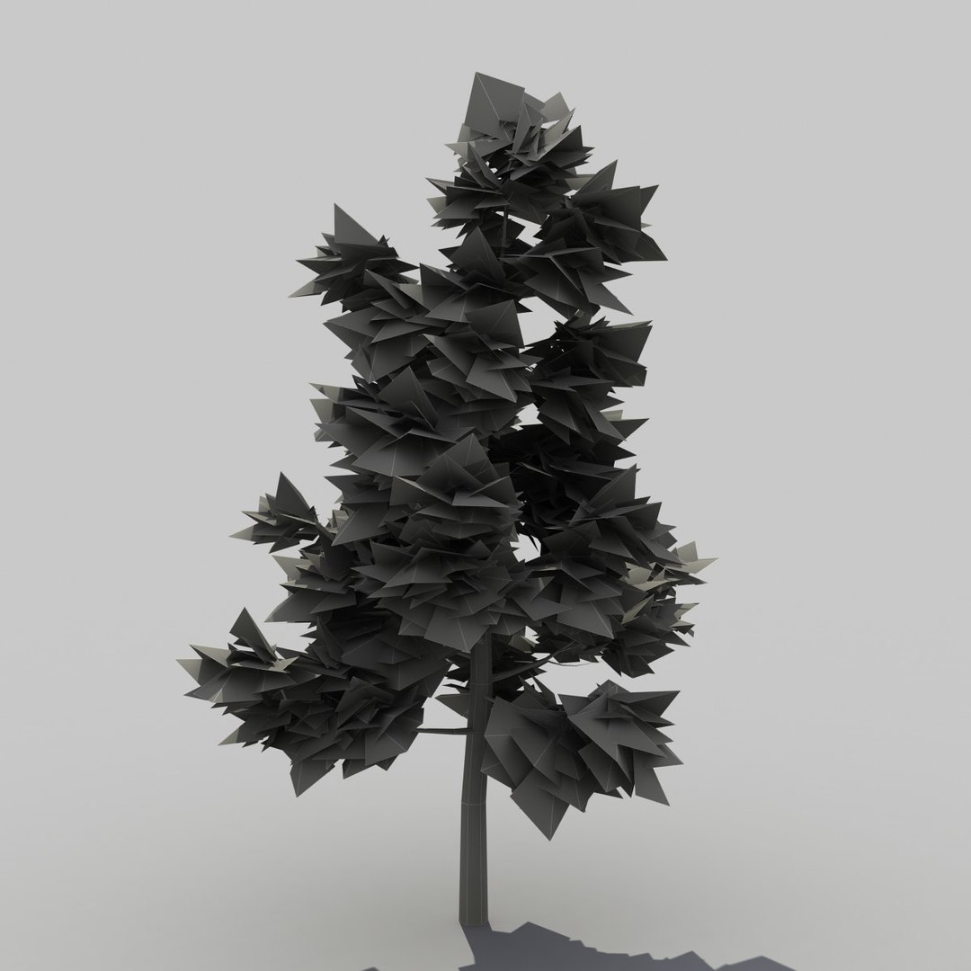 Modelled Trees 3d Max