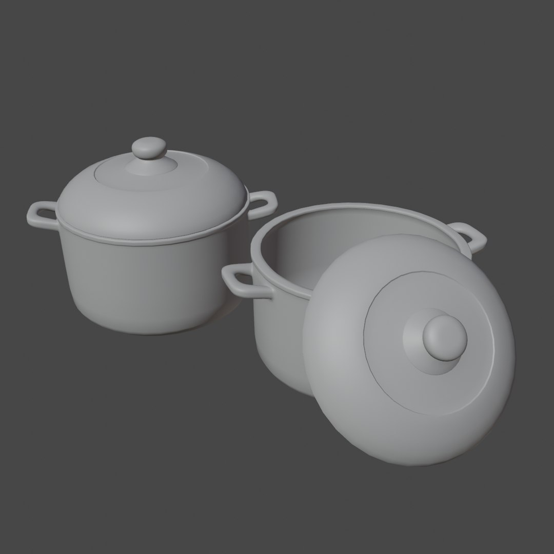 3D Cookware 01 - TurboSquid 2340897