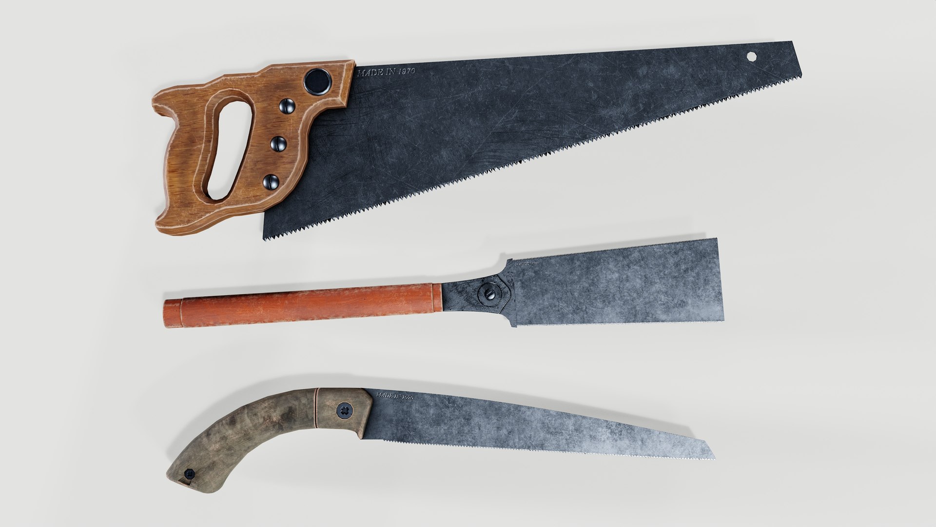 Wood Saw 3D Model - TurboSquid 2404101