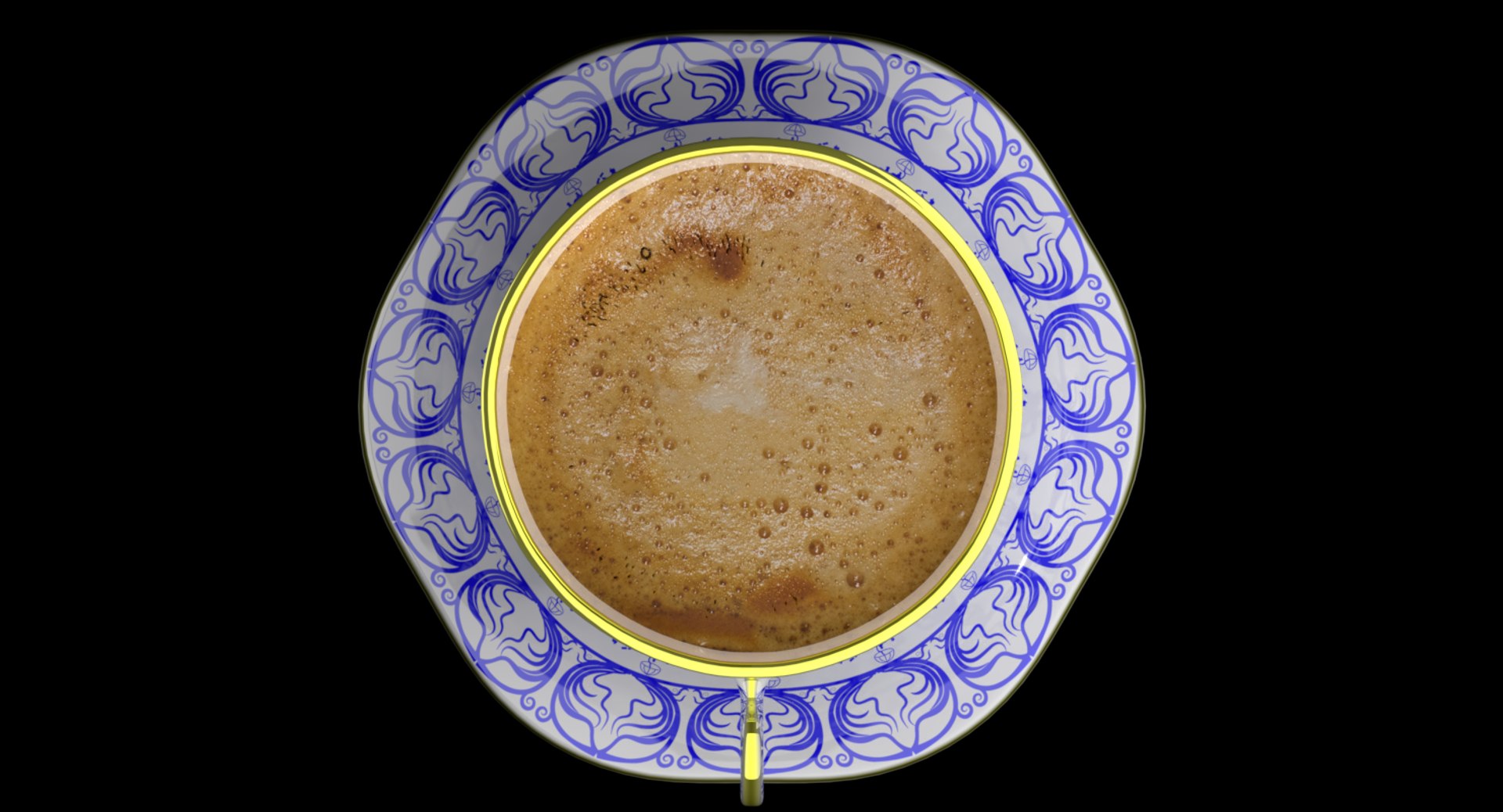 Fancy coffee cup model - TurboSquid 1384999