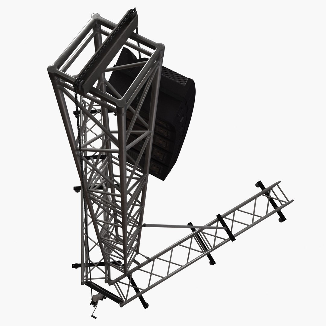 3d Speaker Array Model