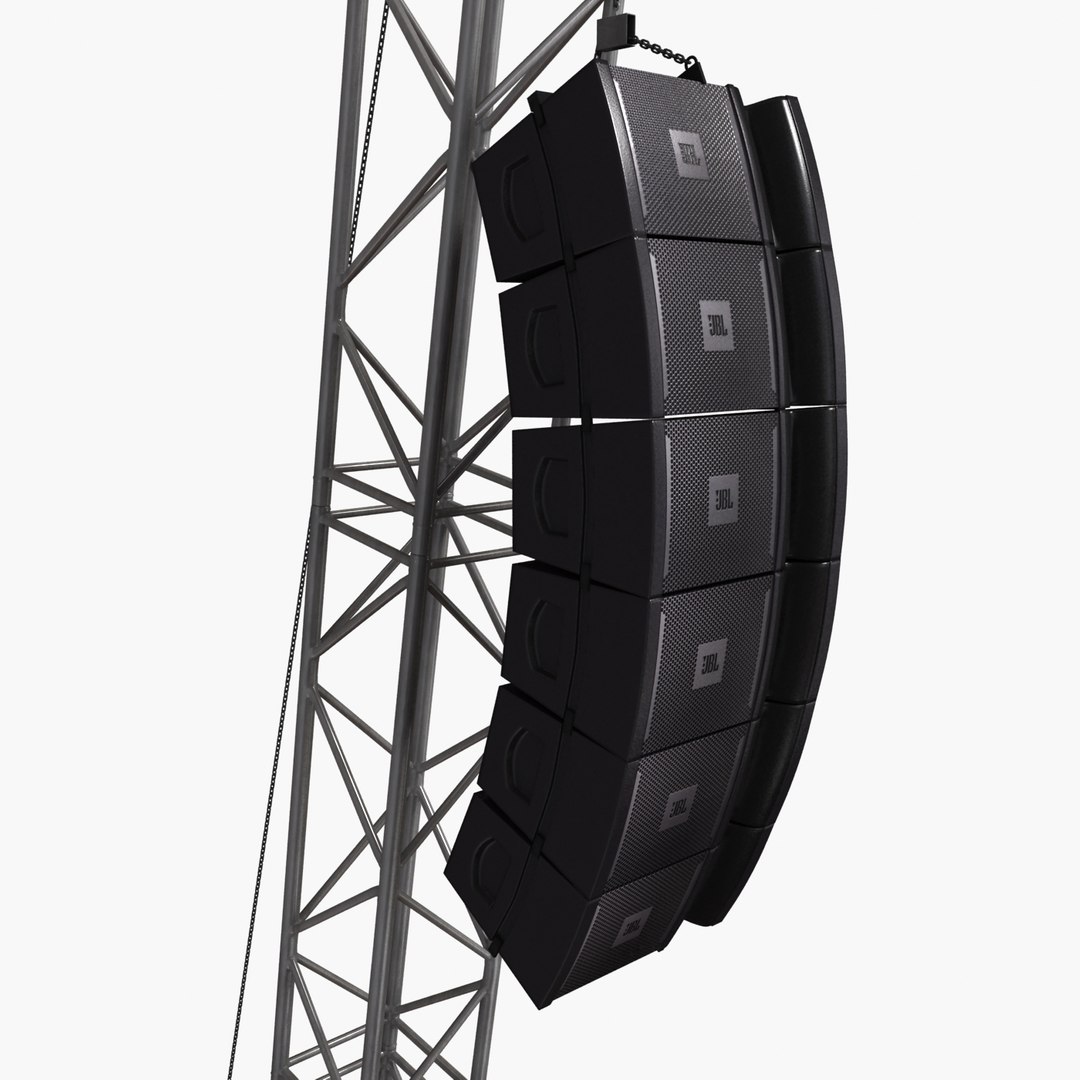 3d Speaker Array Model