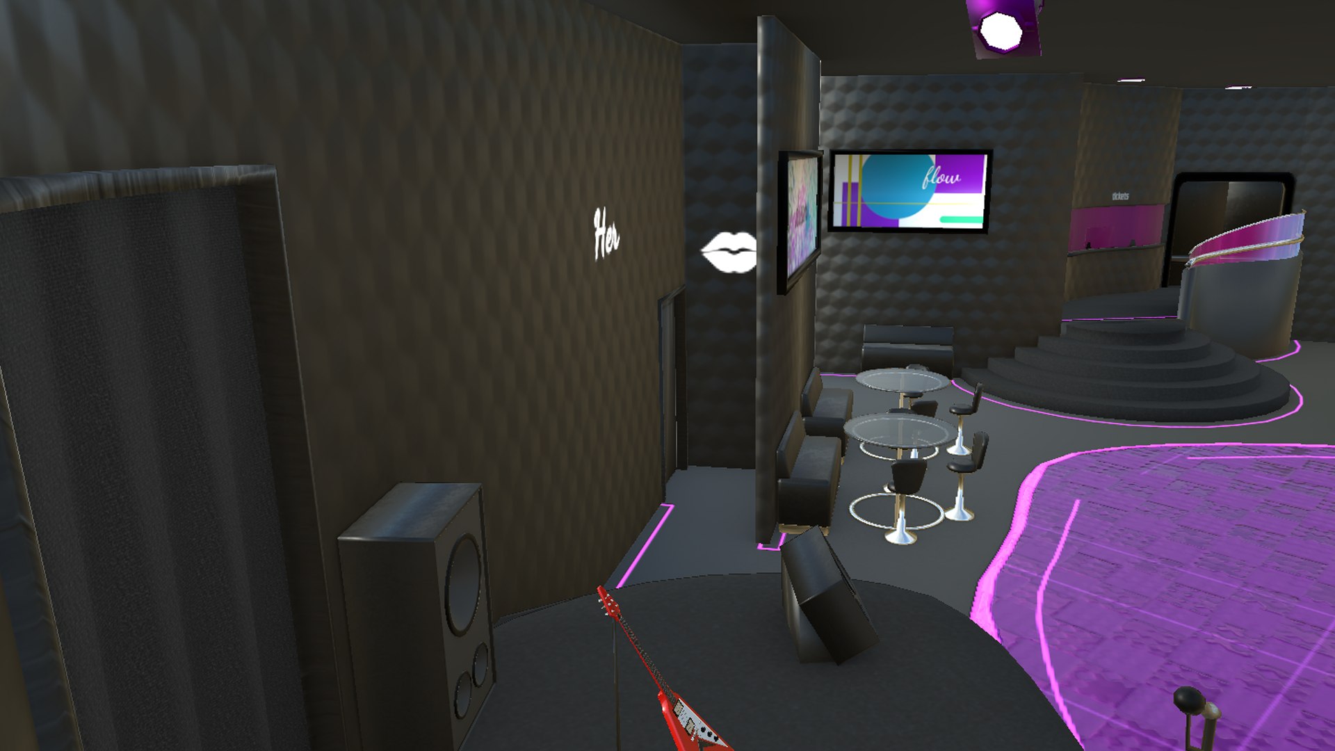 3D Model Night Club Complete - Interior Exterior Environment Design ...
