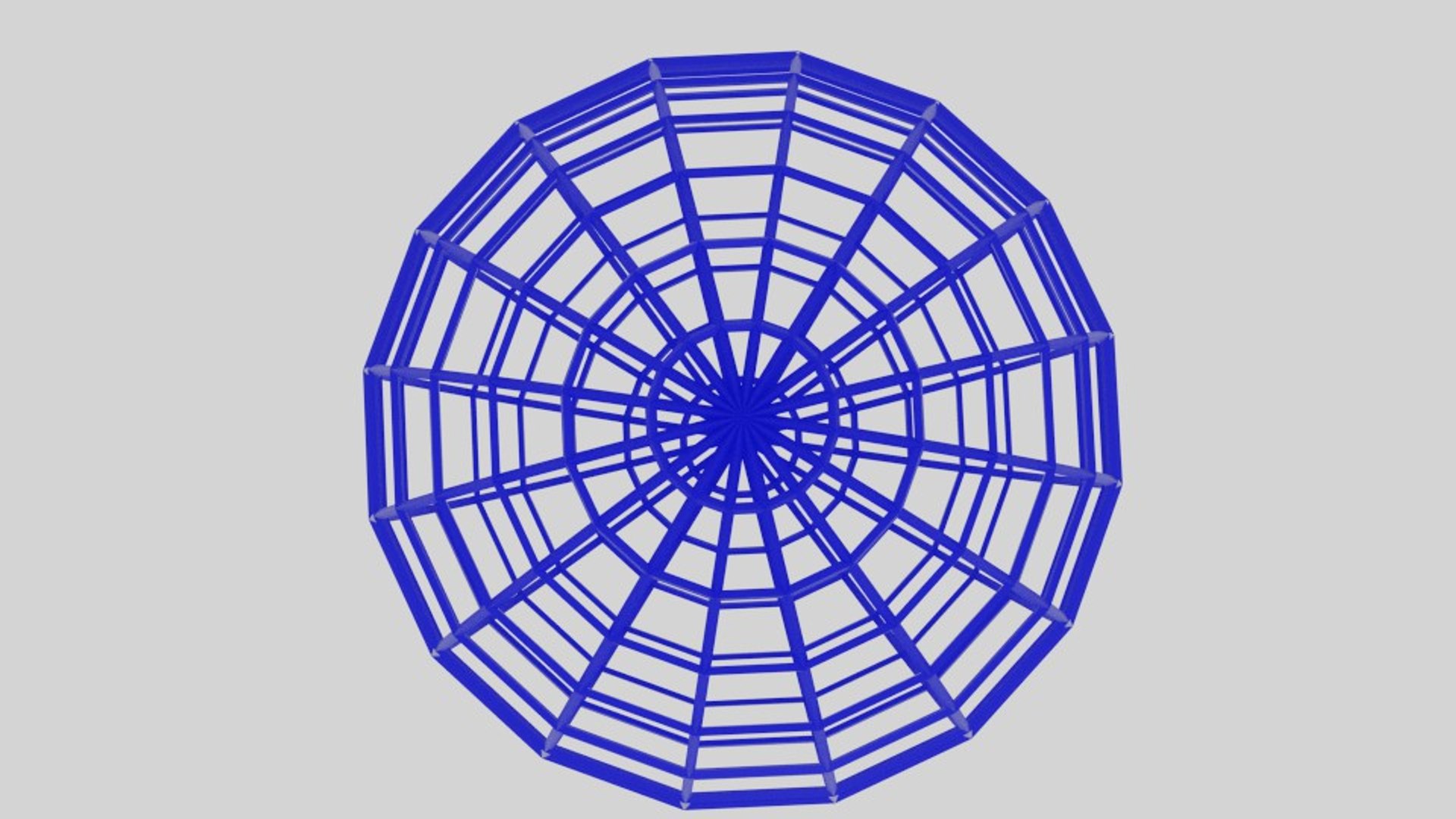 Wireframe Sphere 3ds