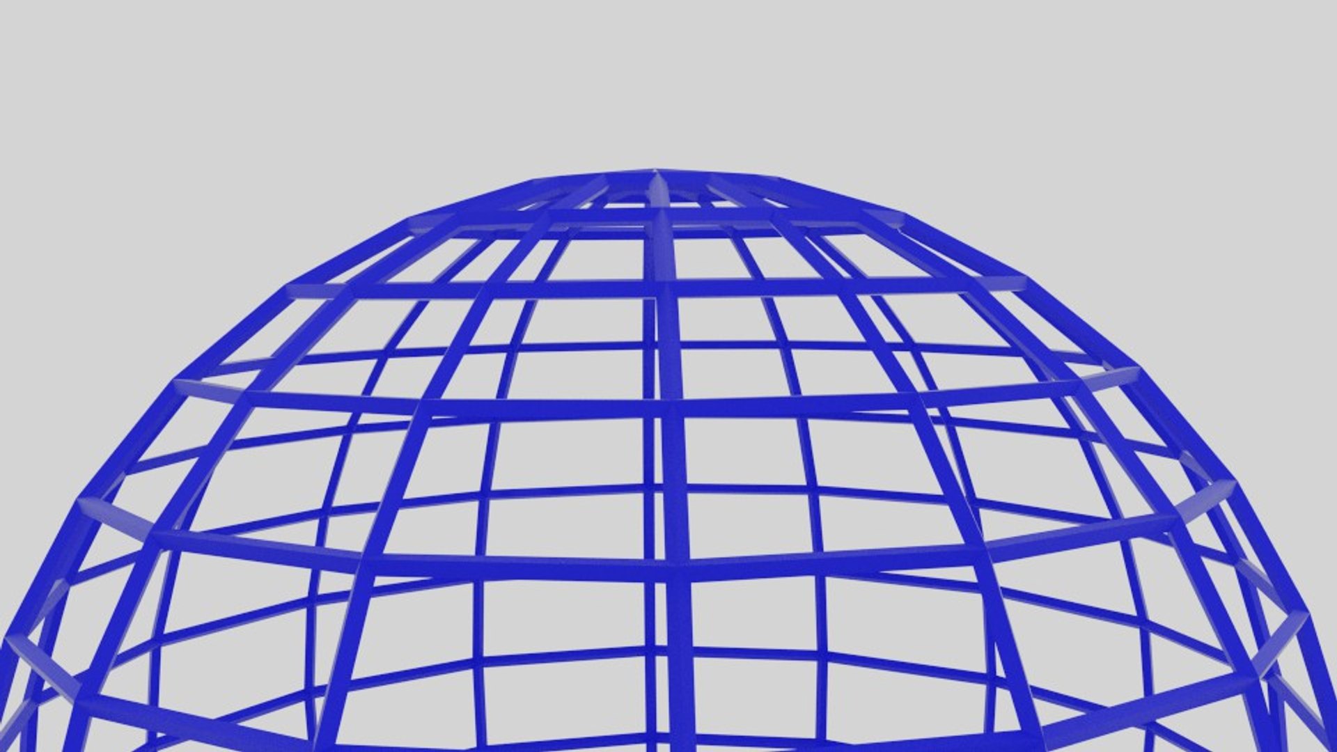Wireframe Sphere 3ds