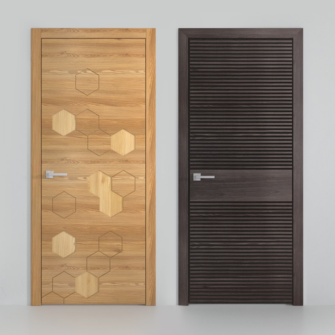 3D set interior doors dorian - TurboSquid 1541290