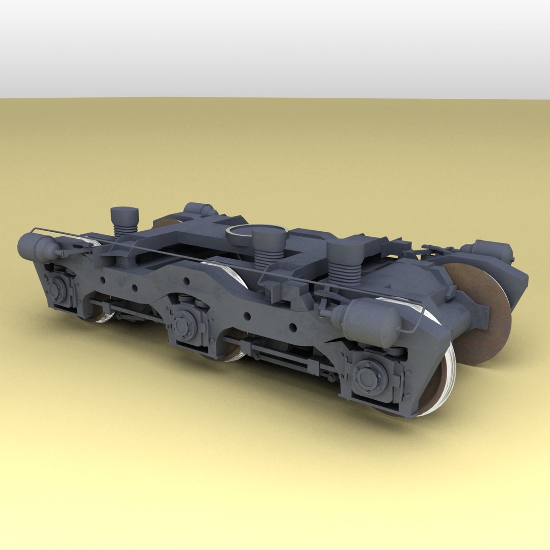 emd sd45 sp locomotive 3d model