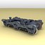 emd sd45 sp locomotive 3d model