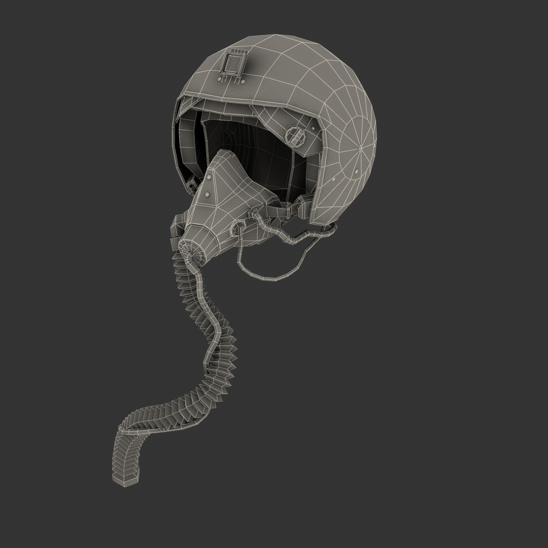 3d Max Russian Flight Helmet