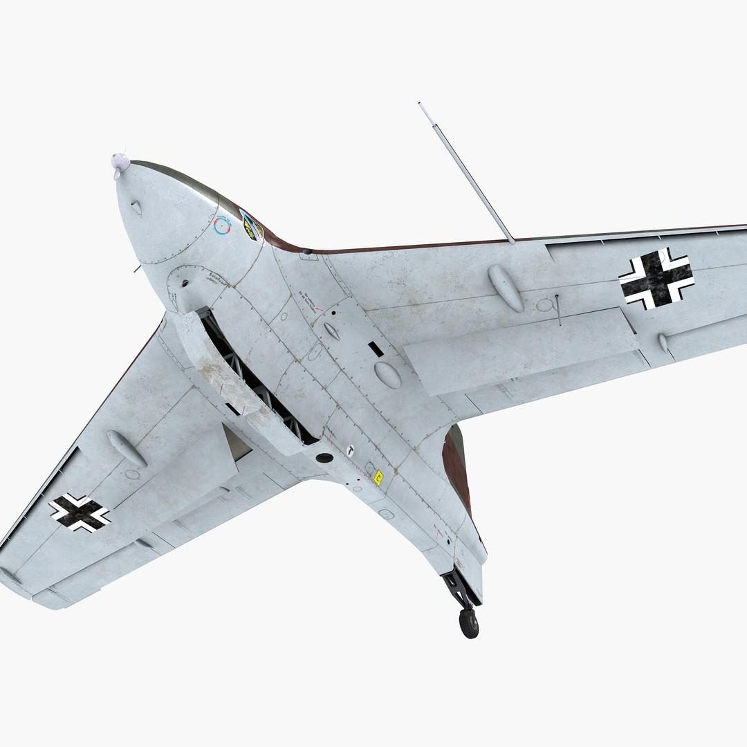Komet Me-163 B1 Early 3D Model - TurboSquid 1484339