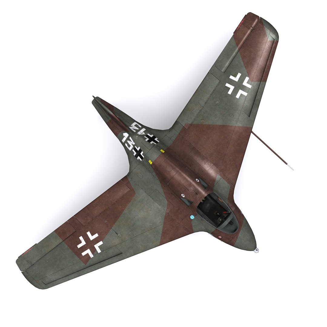 Komet Me-163 B1 Early 3D Model - TurboSquid 1484339