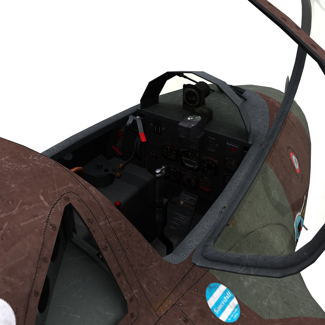 Komet Me-163 B1 Early 3D Model - TurboSquid 1484339