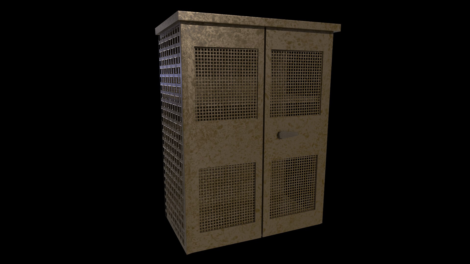 Military Locker PBR Game Ready Low-poly 3D Model 3D - TurboSquid 1792743