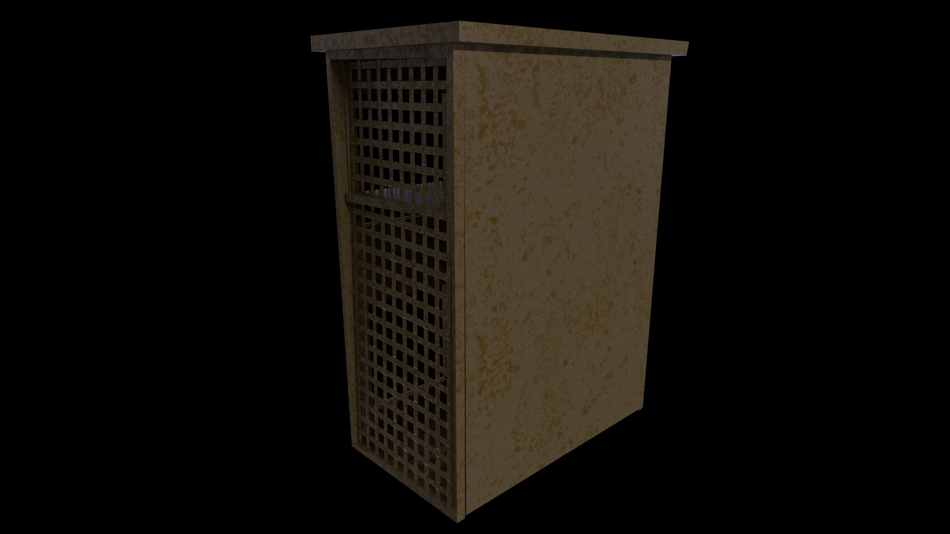Military Locker PBR Game Ready Low-poly 3D Model 3D - TurboSquid 1792743