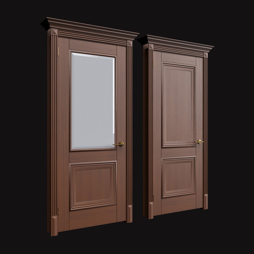 3D Model Interior Doors Bravo - TurboSquid 1607415