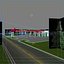 3dsmax Exxon Gas Station