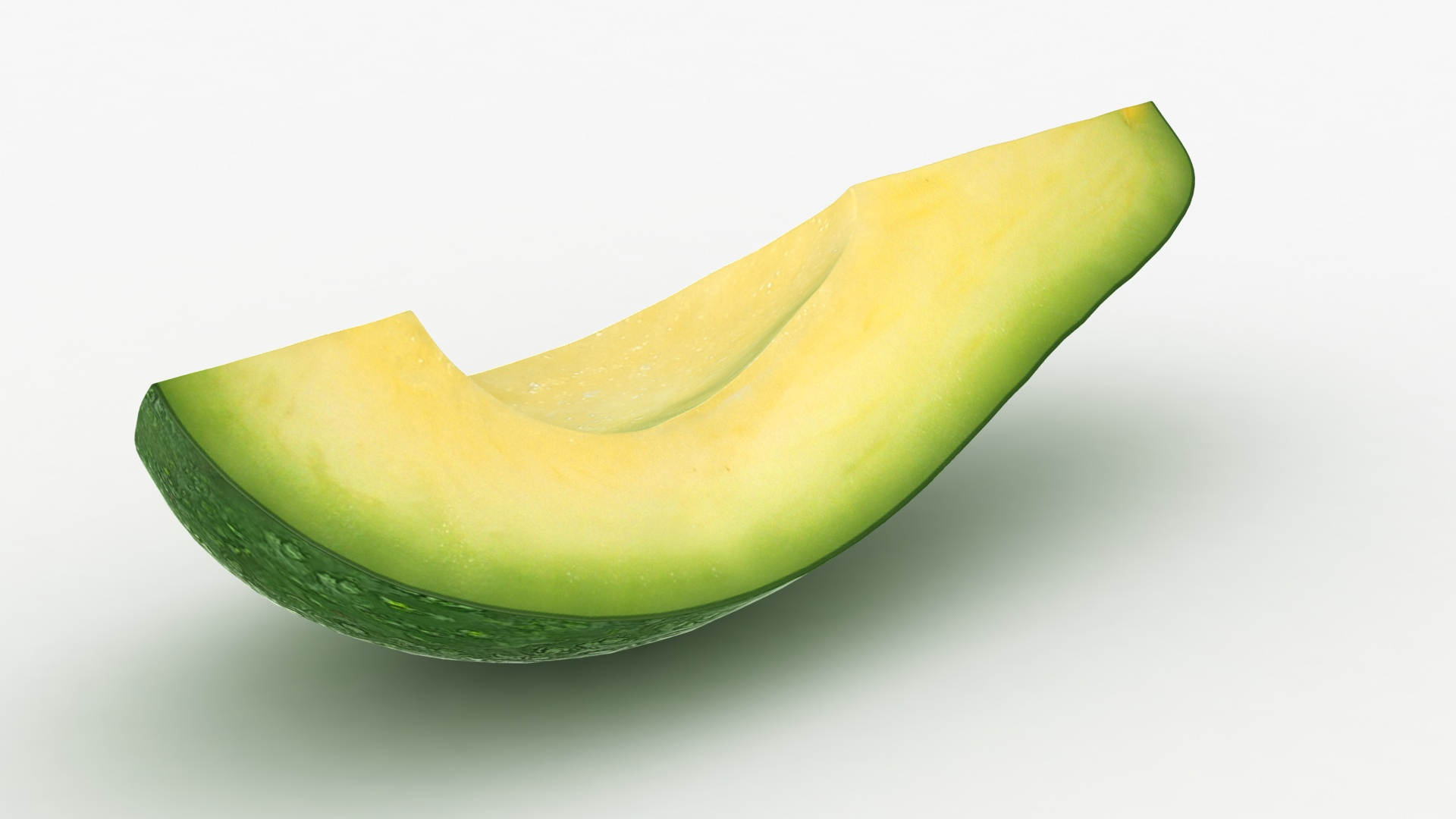 3D Realistic Slice Avocado - TurboSquid 1534704