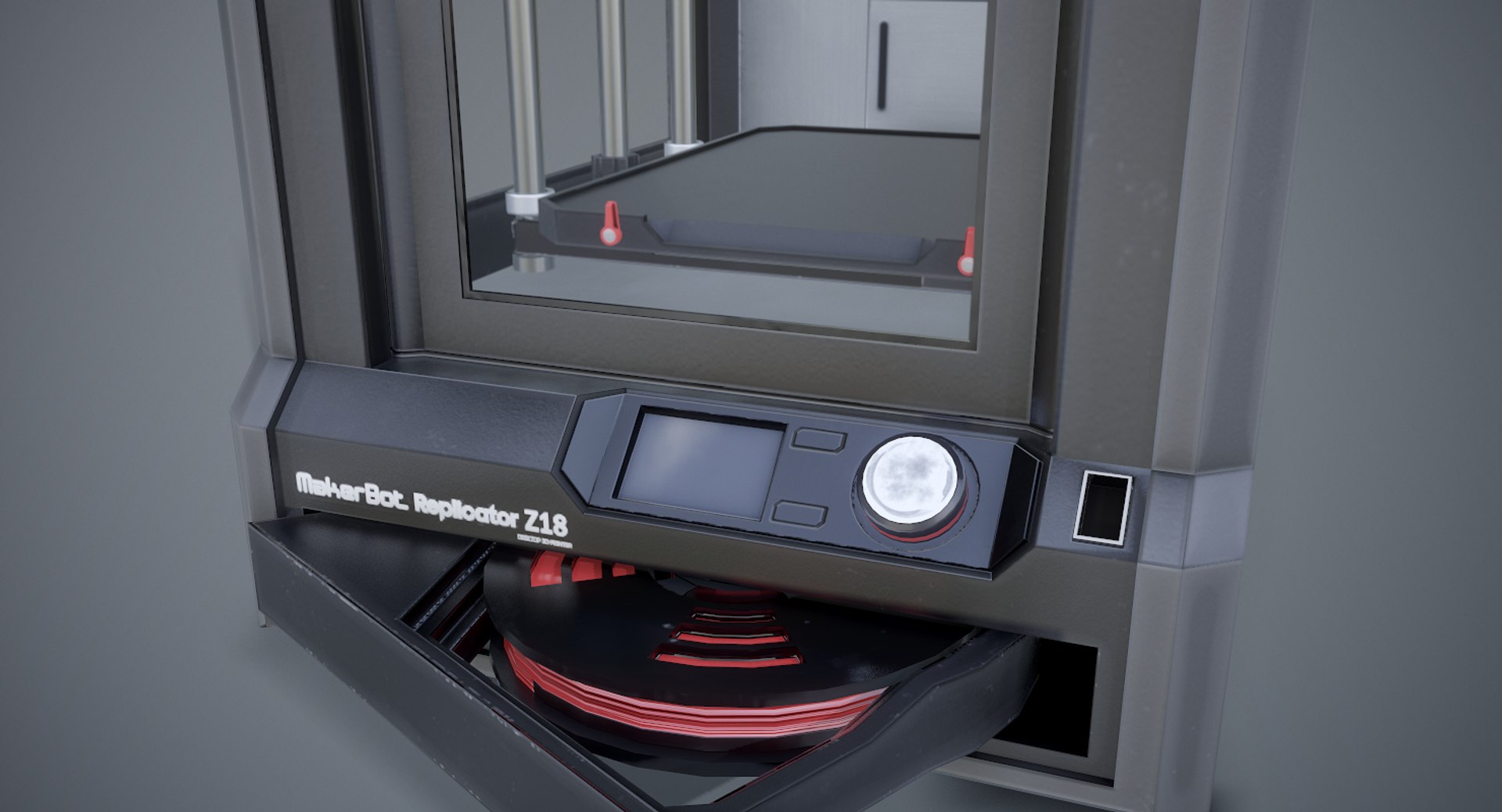 3d model maker bot z18 printer