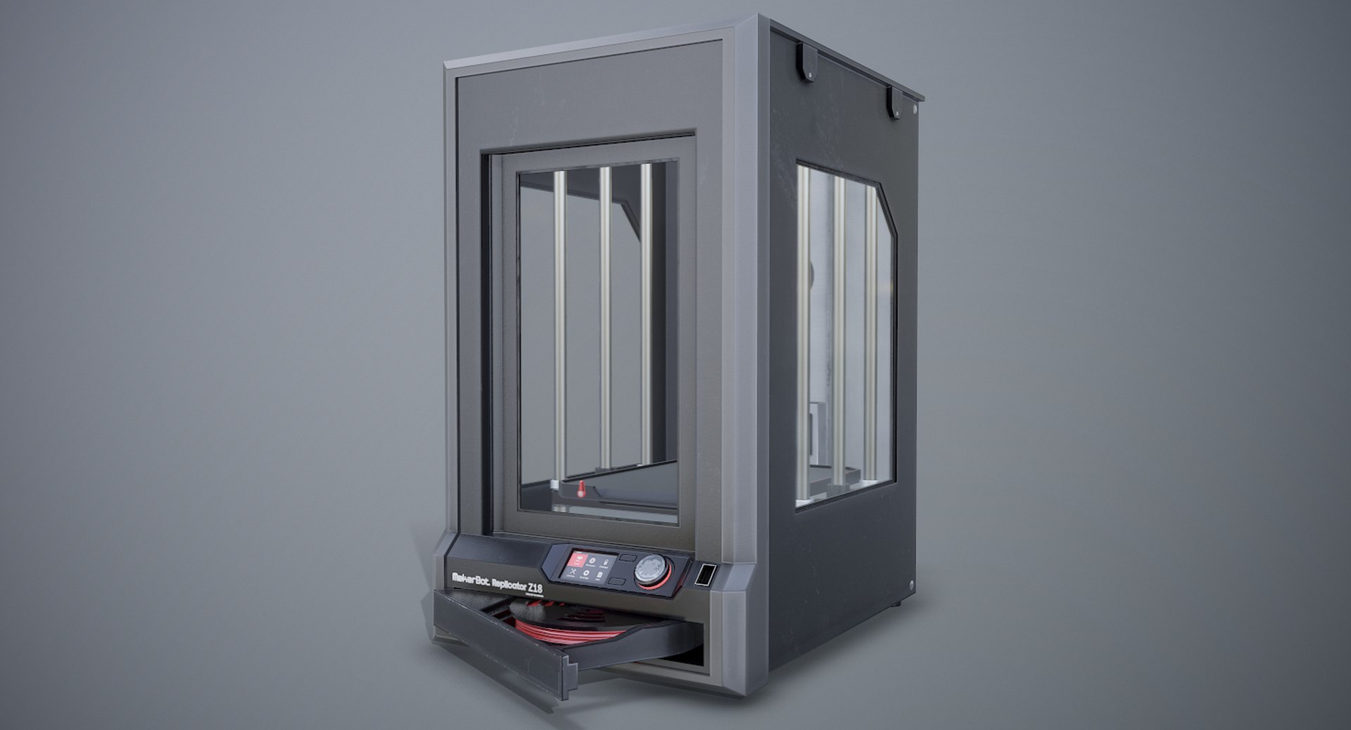 3d model maker bot z18 printer