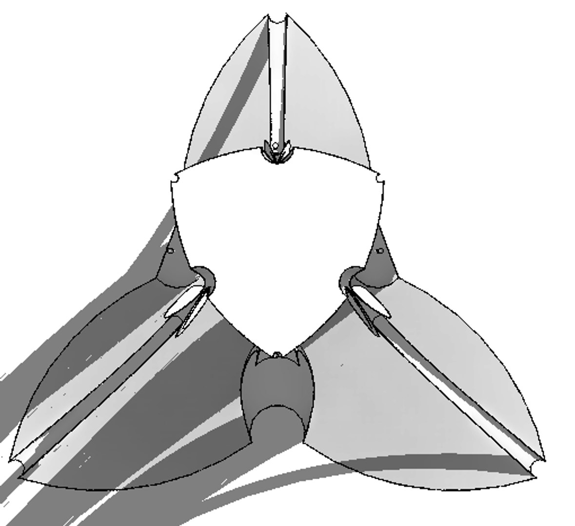 Massing Snowflake Tower 3D - TurboSquid 1527970
