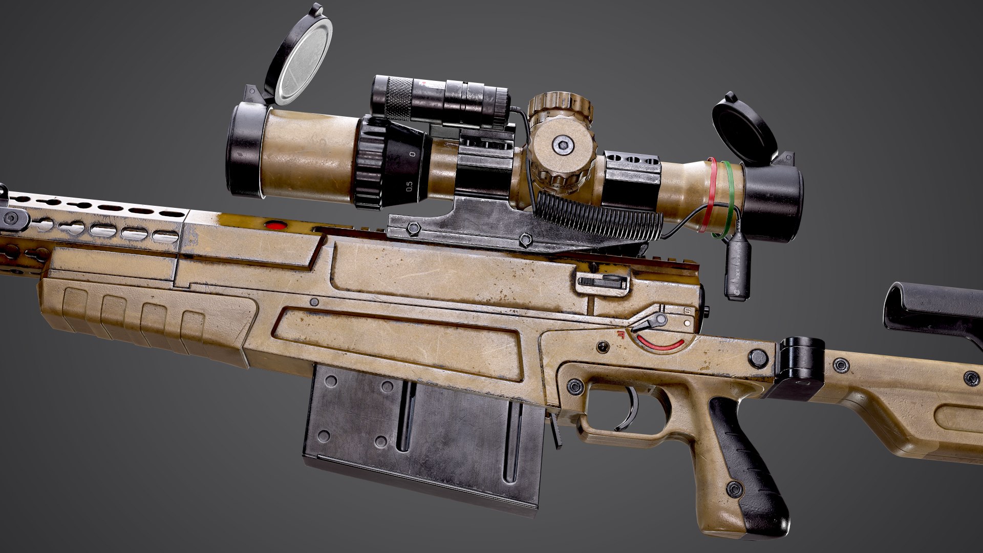 Ax-50 Ready Asset Modeled Model - TurboSquid 1548510