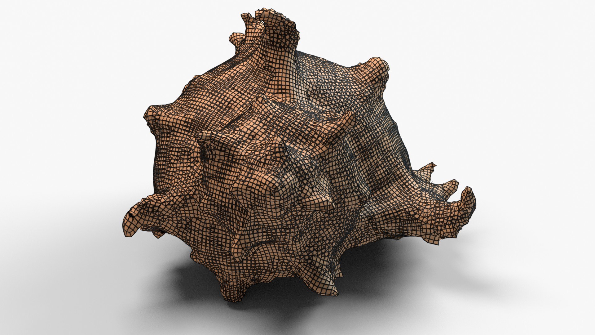 3D Big shell - TurboSquid 1769376