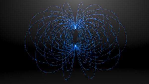 Magnetic field 3D model - TurboSquid 1694980