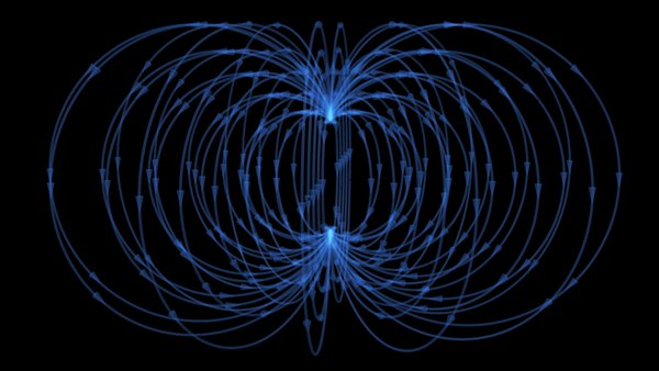 Magnetic field 3D model - TurboSquid 1694980